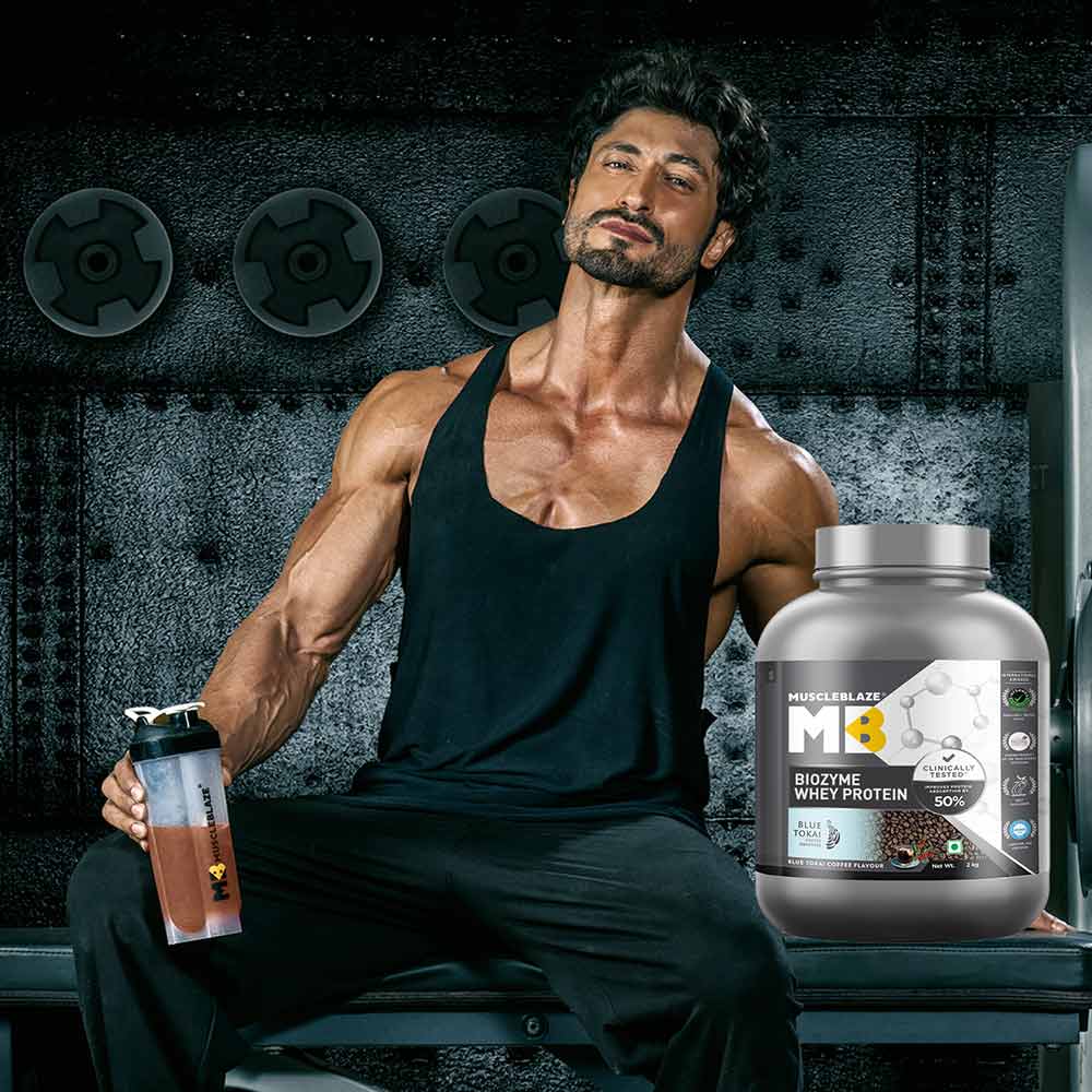 MuscleBlaze Biozyme Whey Protein - 4.4 lb (Ice Cream Chocolate)