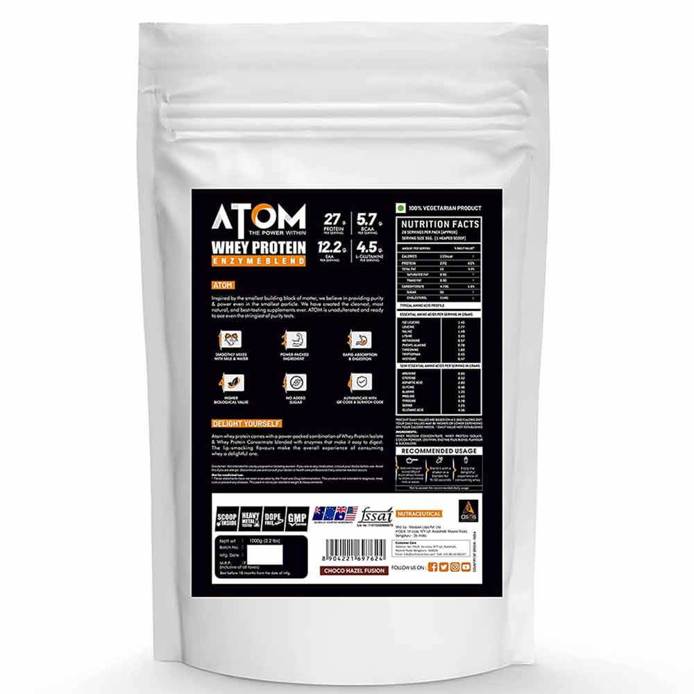 ATOM Beginners Whey Protein at Best Price in India | Healthkart.com