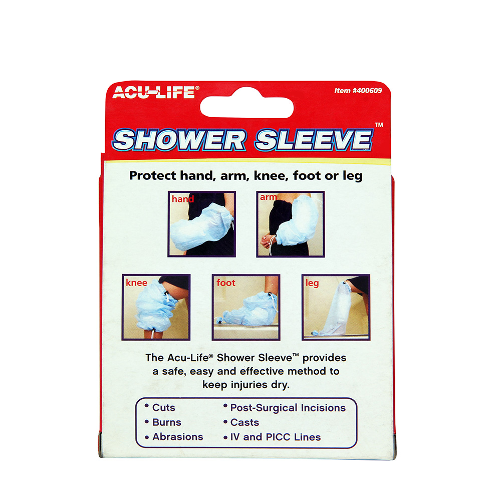 Acu Life Shower Sleeve 5cm x 6 cm 1 unit online in India | HealthKart.com